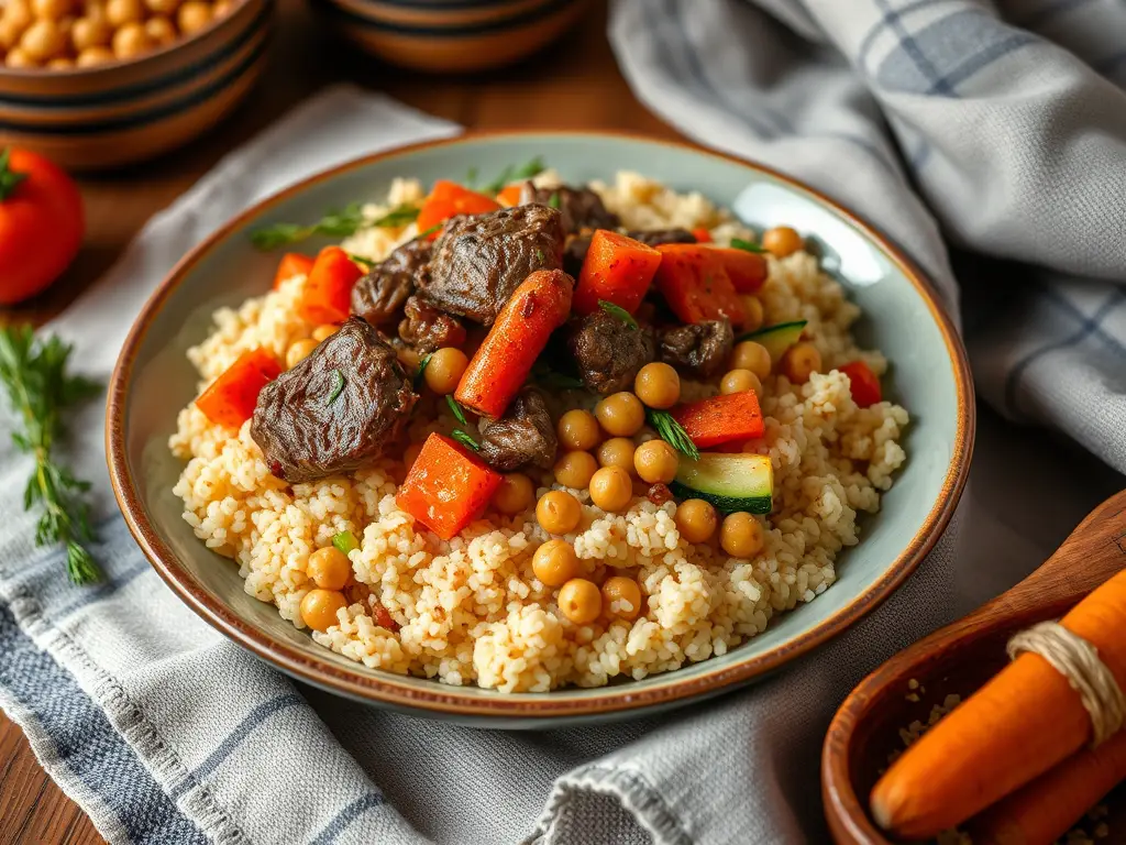 Recette Couscous Algérien - Pure Saveur